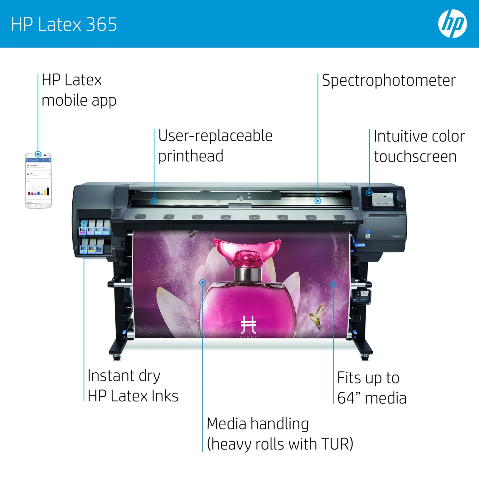 HP Latex 365 Printer | Colyer