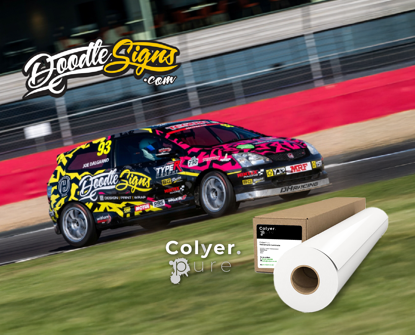 Colyer Pure Polymeric Vinyl - Vehicle Wrap